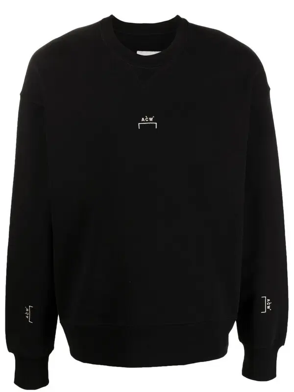 A-COLD-WALL* Logo-print Crew Neck Sweatshirt
