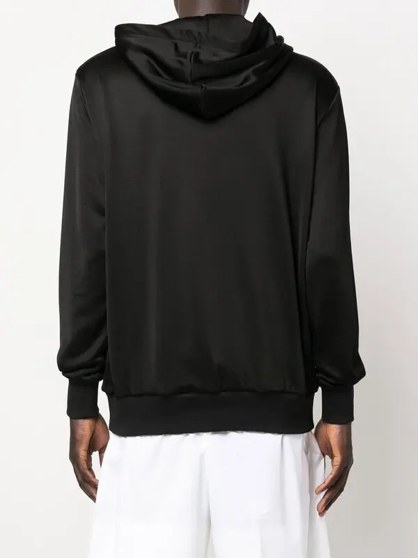 Alexander McQueen Logo-print Long-sleeved Hoodie