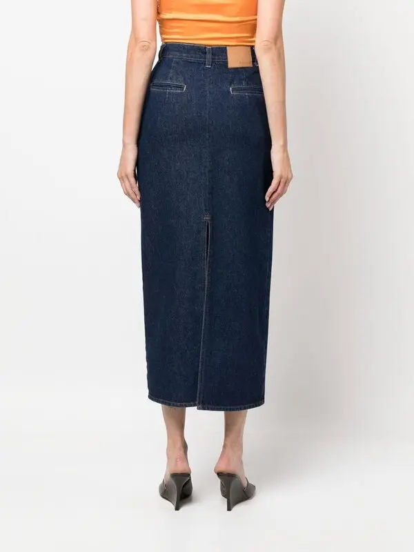 Magda Butrym - Magda Butrym Tima Denim Midi Skirt