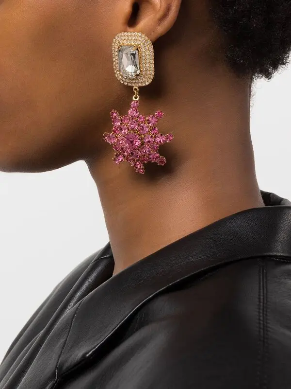 Magda Butrym Crystal Drop Earrings