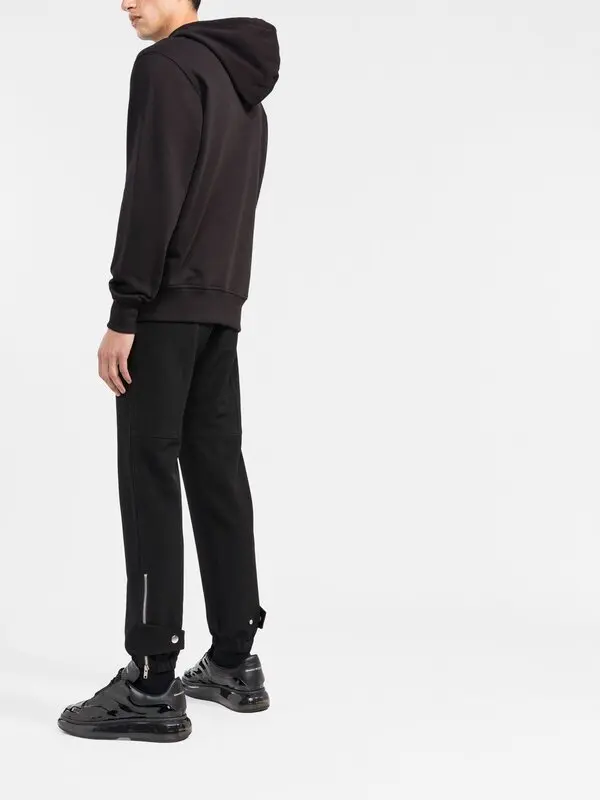 Versace Logo-print Hoodie - Black