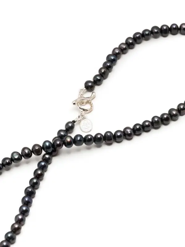 DOWER & HALL Peacock Pearl Necklace
