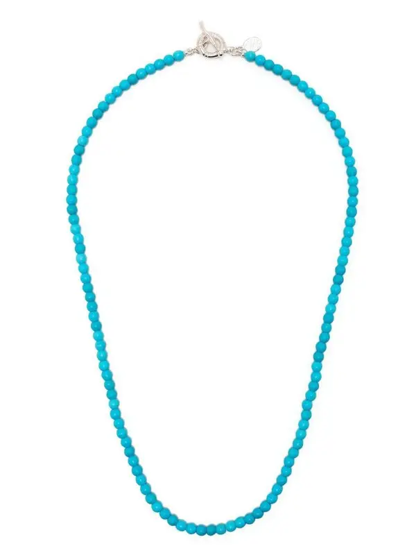 DOWER AND HALL Azure Freshwater-pearl Necklace - Blue