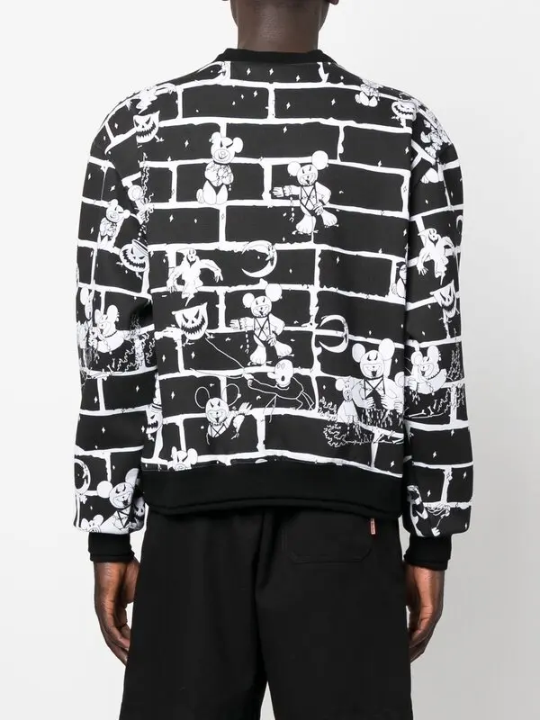 GARBAGE TV Long Sleeve Sweatshirt