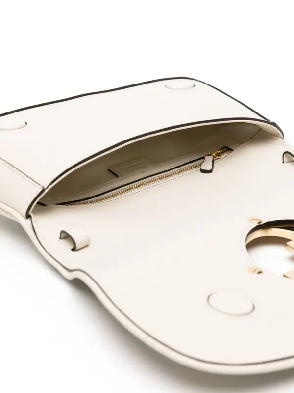 Gucci Blondie Leather Shoulder Bag - White