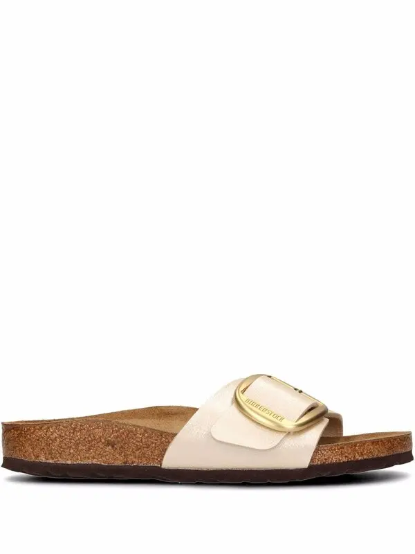 BIRKENSTOCK Madrid Big-buckle Sandals - White