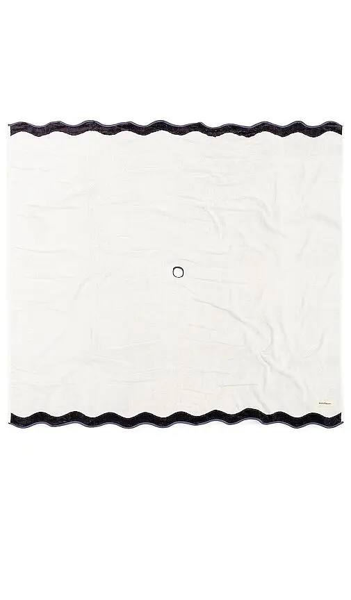 BUSINESS & PLEASURE Beach Blanket In White - Riviera White