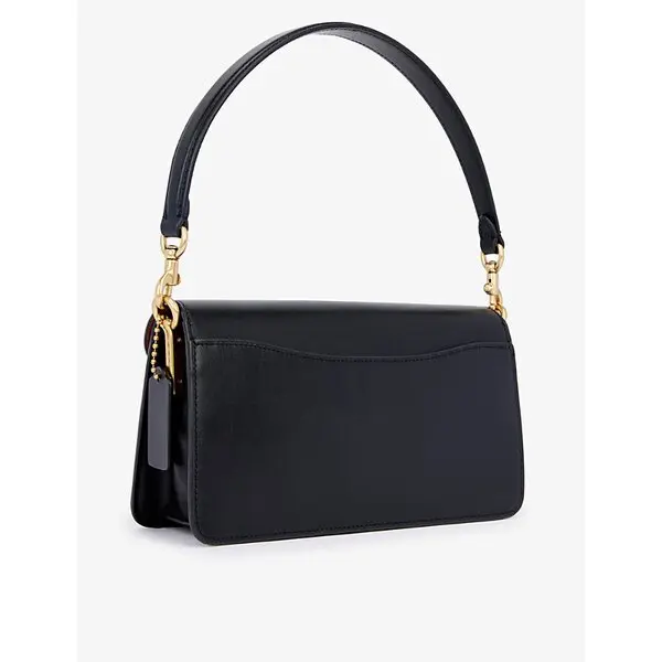 COACH Tabby Logo-printed Leather Shoulder Bag