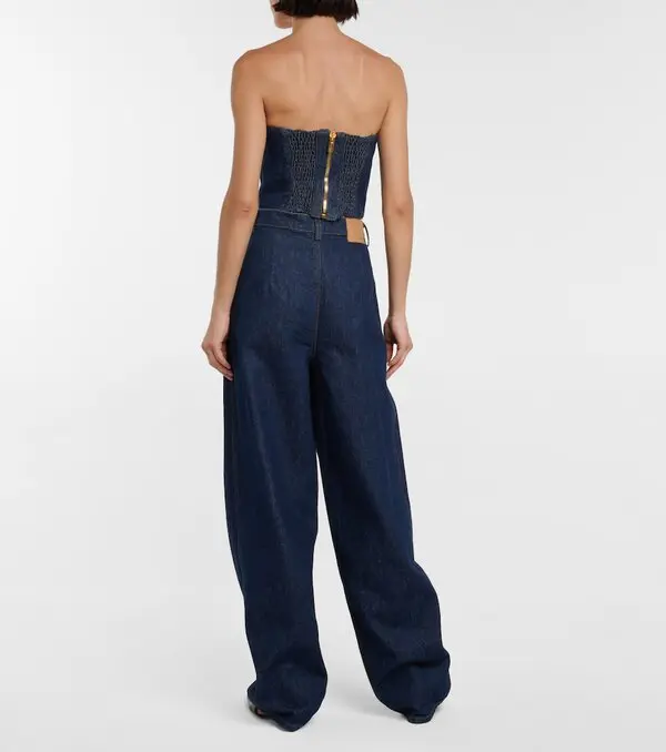 Magda Butrym Denim Bustier