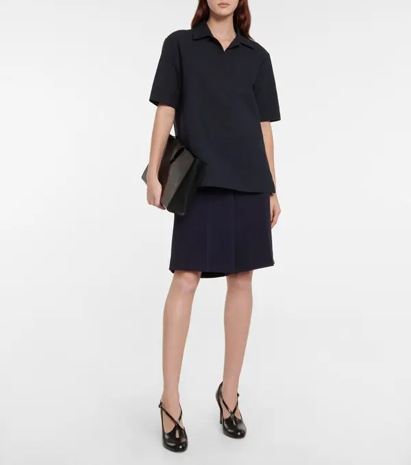 THE ROW Spencer Leather Pumps