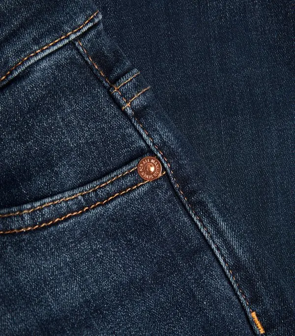7 For All Mankind Slim Illusion Luxe Skinny Jeans - Blue