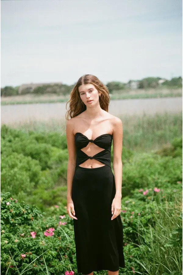 Solid & Striped Palm Tree Crew X S&amps The Ariana Dress