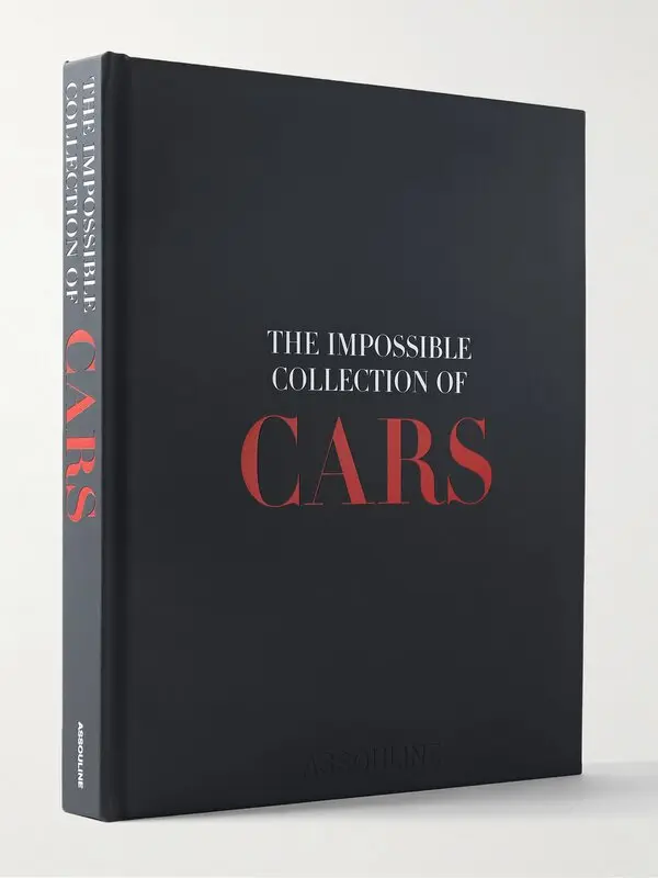 Assouline The Impossible Collection Of Cars Hardcover Book - Black