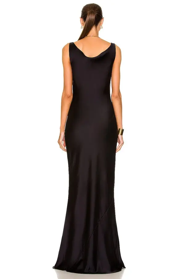 Norma Kamali Maria Gown - Black