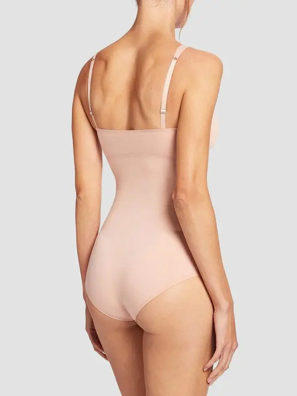 Wolford Sleeveless Formfitting 3w Bodysuit - Rose