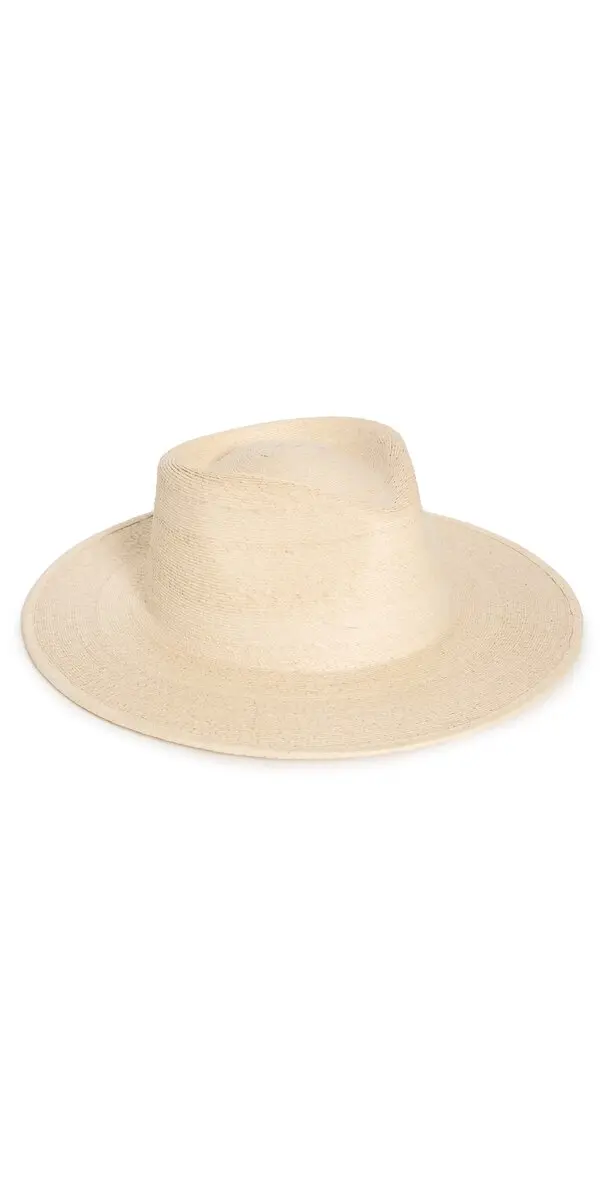 Brixton Marcos Straw Fedora - Natural