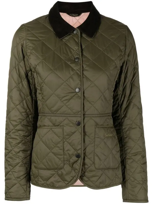 Barbour Deveron Quilted Jacket - Green