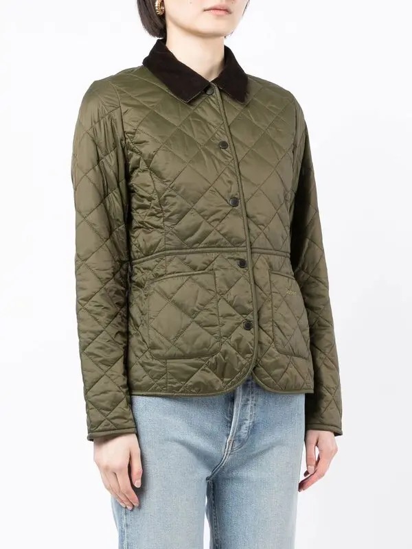 Barbour Deveron Quilted Jacket - Green