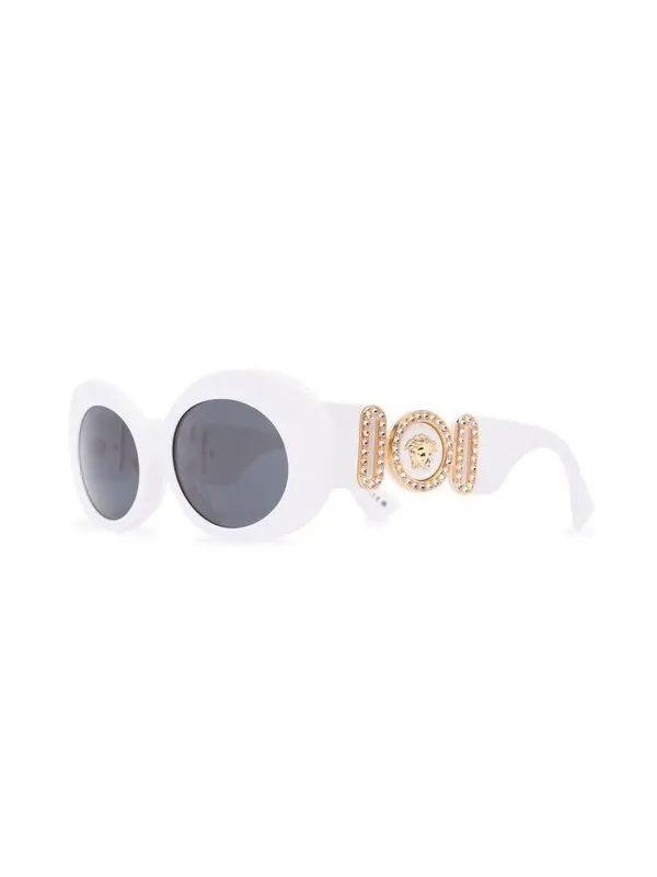 Versace Medusa Oval-frame Sunglasses