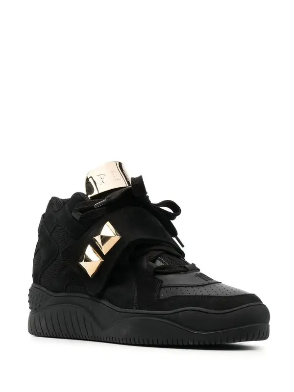 Philipp Plein Rockstud Low-top Sneakers