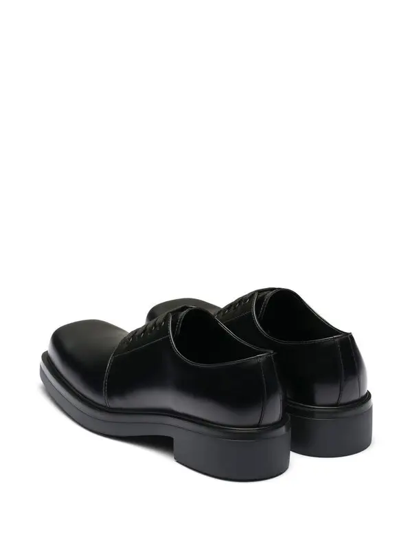 Prada Leather Derby Shoes