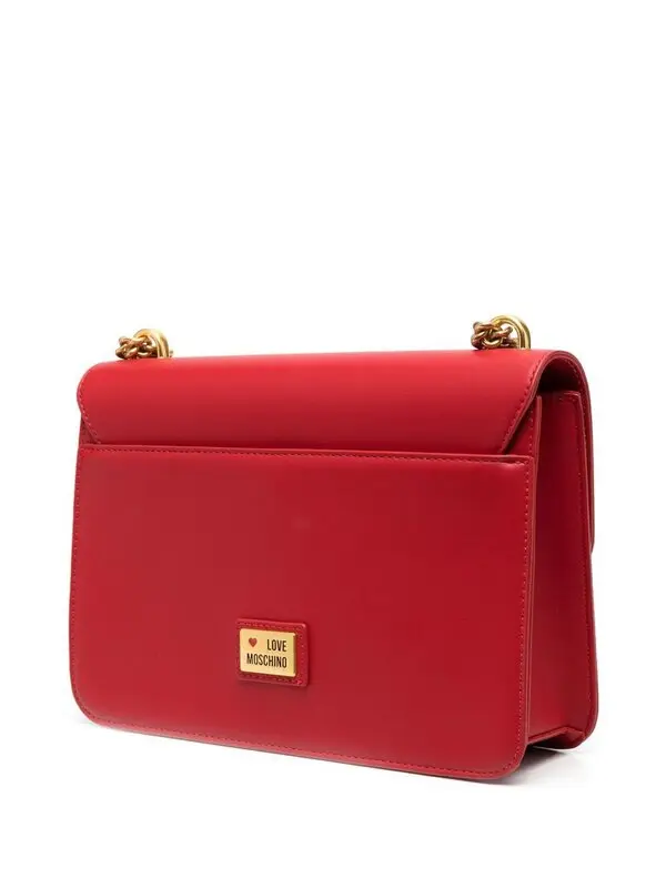 Moschino Heart Motif Shoulder Bag