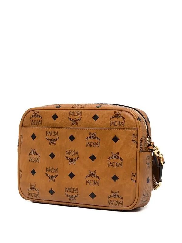 Mcm Aren Crossbody Bag - Brown
