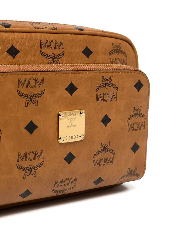 Mcm Aren Crossbody Bag - Brown