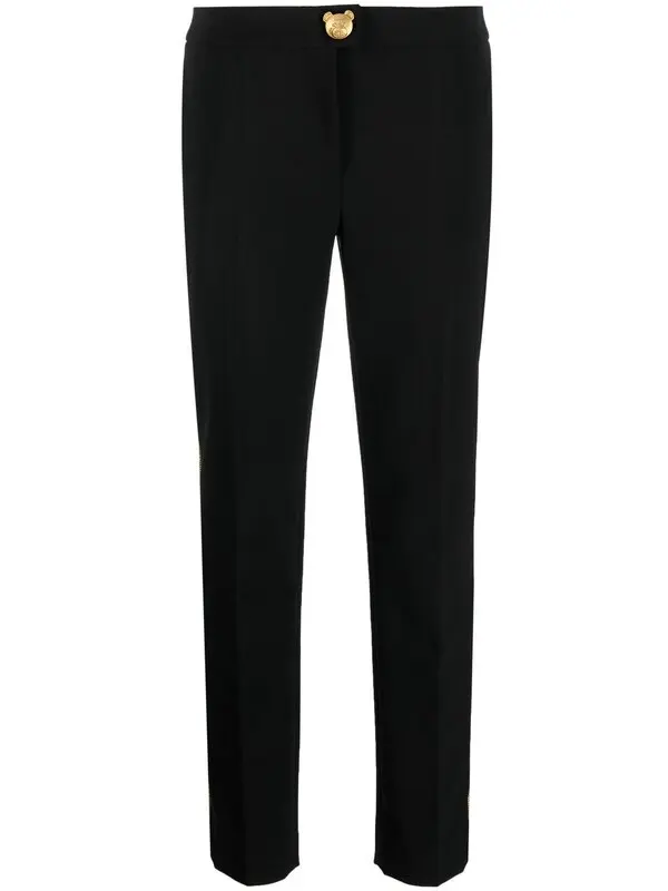 Moschino Tapered Side-stripe Trousers