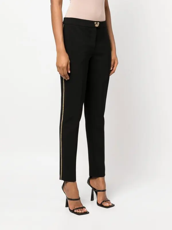 Moschino Tapered Side-stripe Trousers