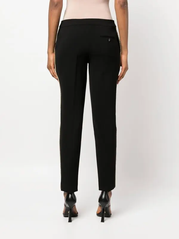 Moschino Tapered Side-stripe Trousers