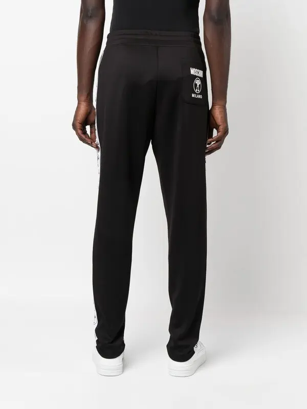 Moschino Logo-print Track Pants - Black