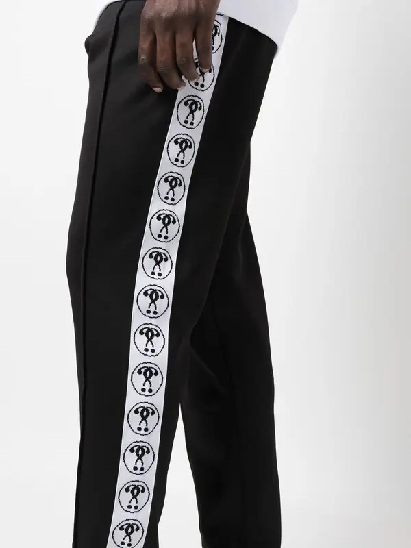 Moschino Logo-print Track Pants - Black