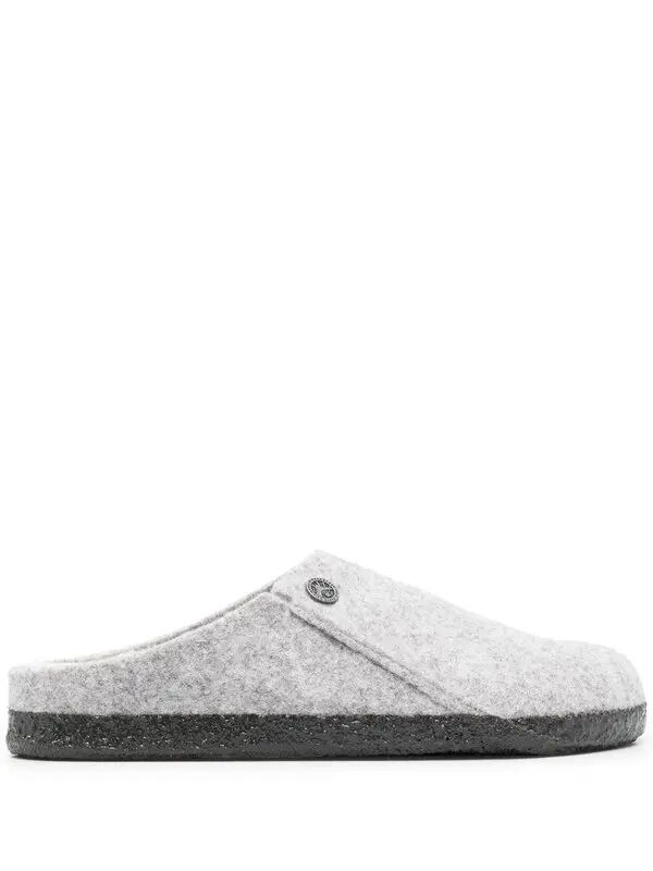 BIRKENSTOCK Zermatt Felted Mules - Grey
