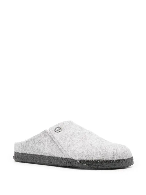 BIRKENSTOCK Zermatt Felted Mules - Grey