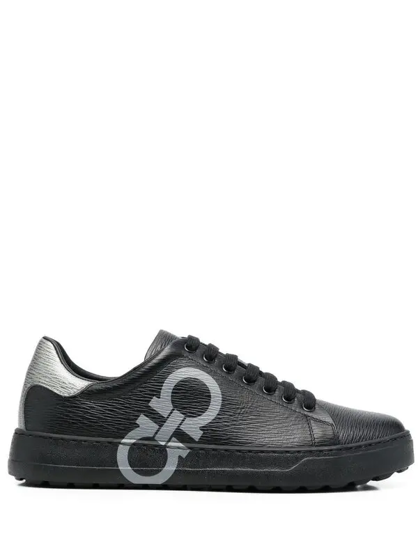 FERRAGAMO Gancini Logo Sneakers