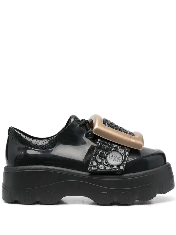 Viktor & Rolf Buckle Up Low-top Sneakers - Black