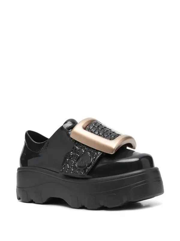 Viktor & Rolf Buckle Up Low-top Sneakers - Black