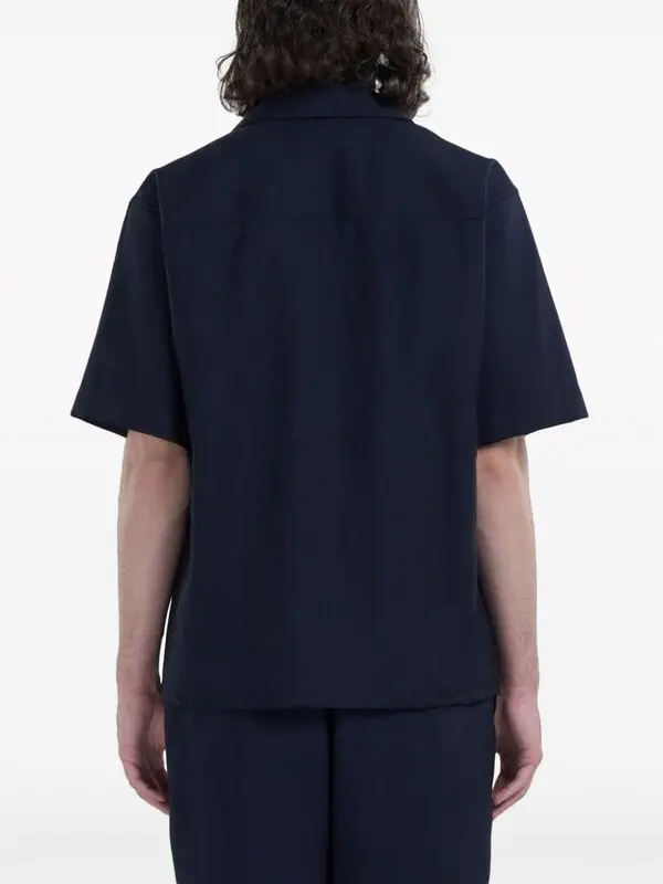 Marni Tropical Wool Bowling Shirt