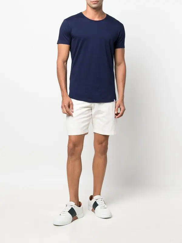 Orlebar Brown Round-neck Short-sleeve T-shirt - Blue