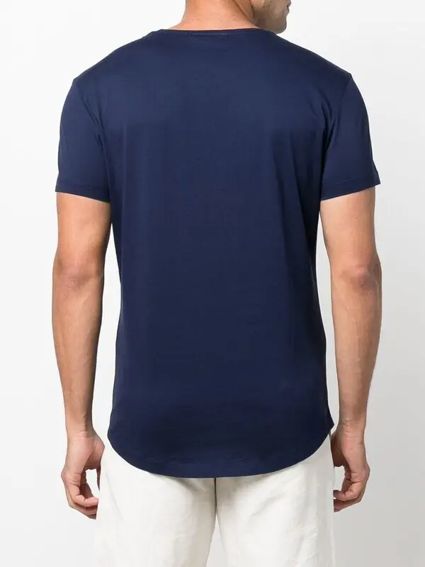 Orlebar Brown Round-neck Short-sleeve T-shirt - Blue
