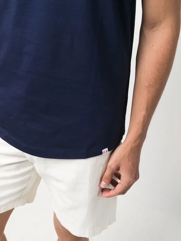 Orlebar Brown Round-neck Short-sleeve T-shirt - Blue