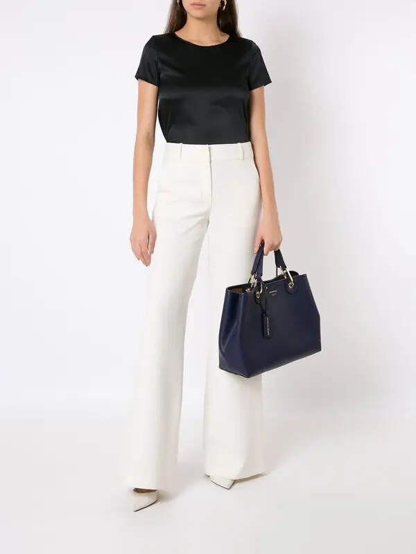 Emporio Armani Silk Blouse - Blue