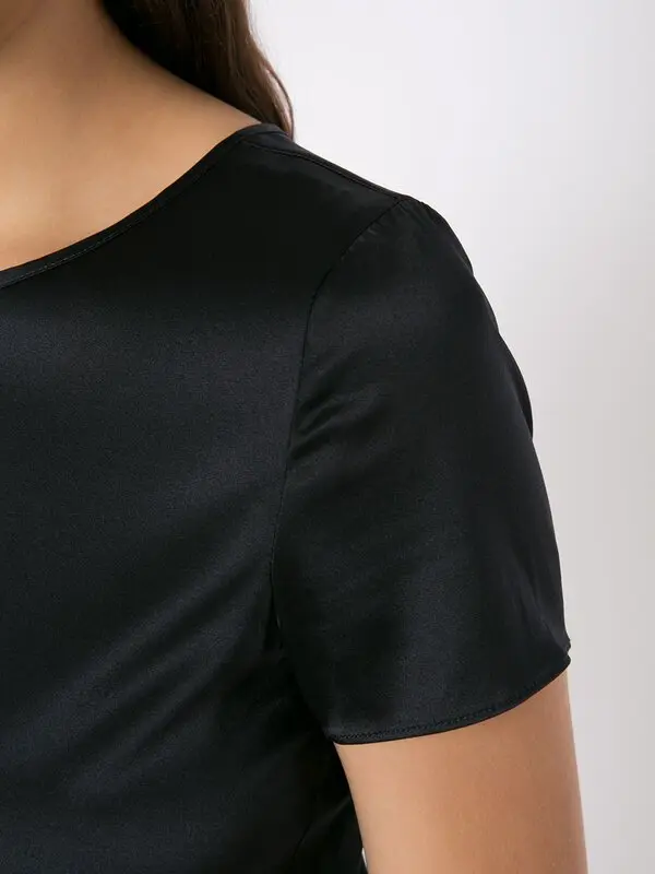 Emporio Armani Silk Blouse - Blue