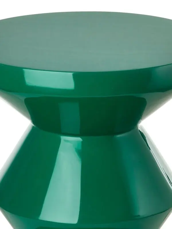 POLSPOTTEN Zig Zag Stool - Green