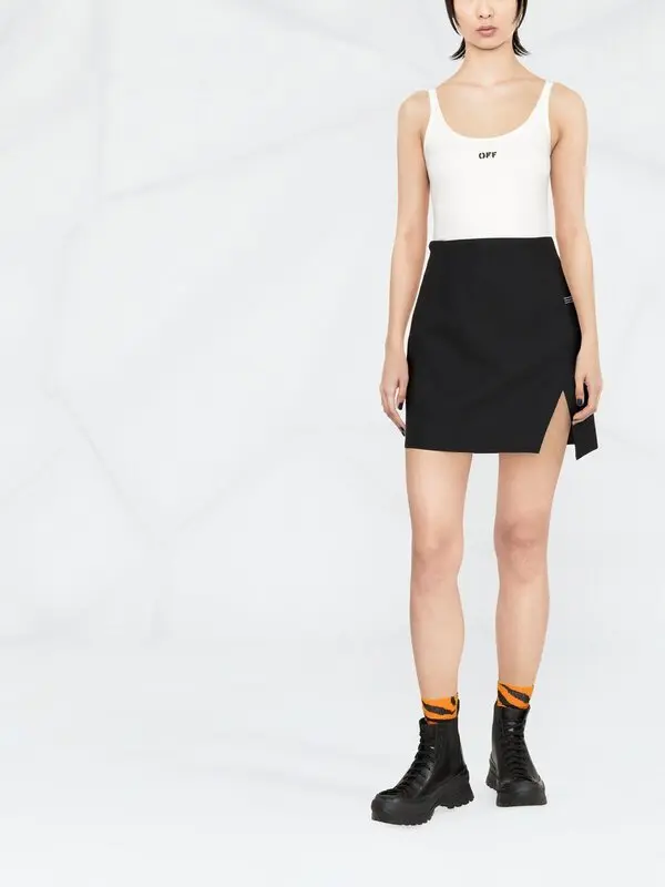 Off-White High-waisted Mini Skirt