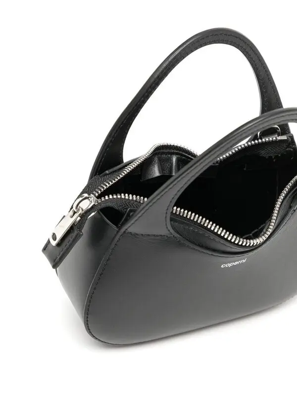 Coperni Micro Swipe Leather Tote Bag - Black