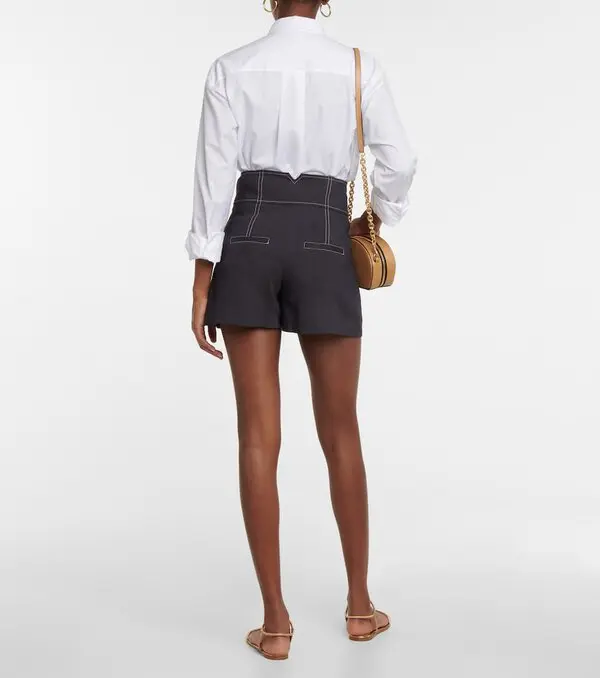 Veronica Beard Alicia High-rise Shorts