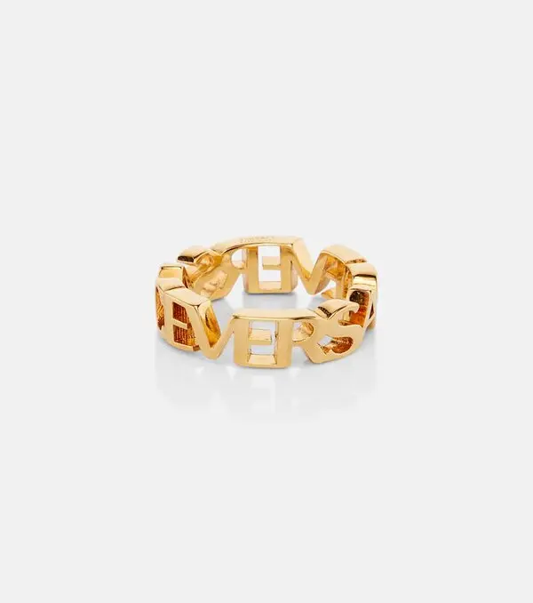 Versace Logo Ring - Multicoloured