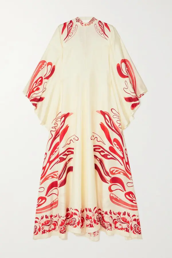 La DoubleJ Magnifico Printed Maxi Dress